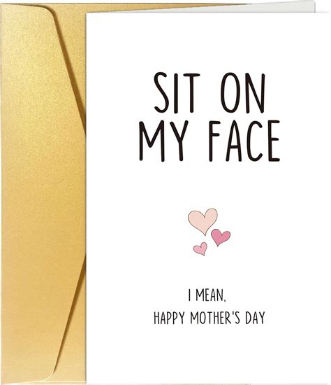 Spercy Dirty Mothers Day Card For Wife Naughty Mothers