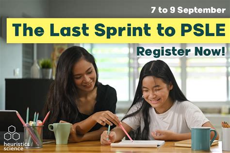Its Just 2 Weeks To The Psle The Heuristics Science