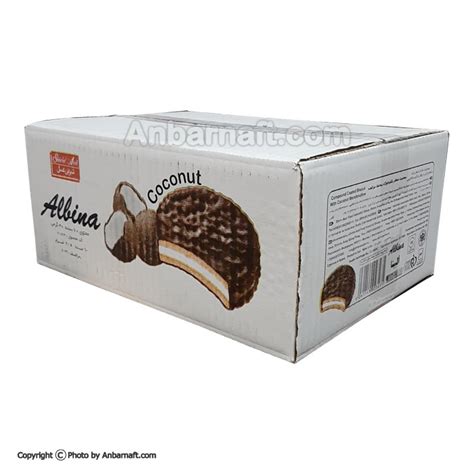 والس شکلاتی با مغز نارگیلی شیرین عسل 30 گرمی بازار انبارنفت