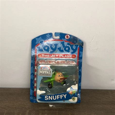Jay Jay The Jet Plane Snuffy Diecast Metal Collection Figura Juguete Pbs 2003 Eur 2541