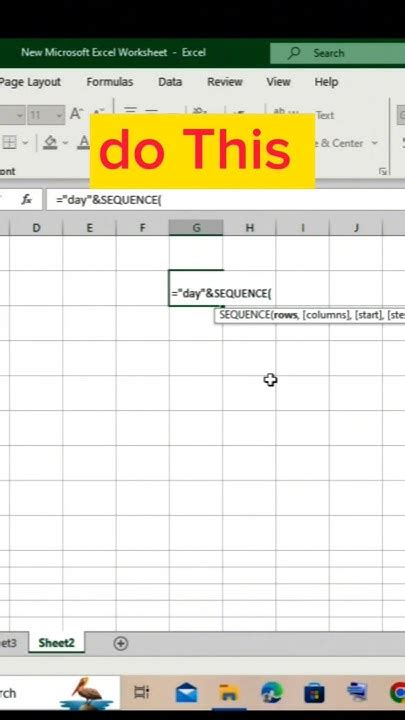 Applying Sequence Formula In Excel Exceltips Msoffice Msofficeprofessionalskills Computer