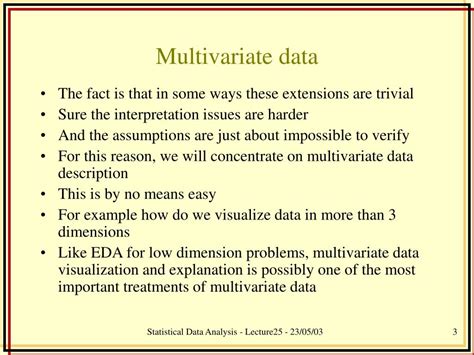 Ppt Introduction To Multivariate Analysis Powerpoint Presentation
