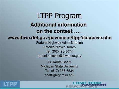 Ppt Ltpp Program Powerpoint Presentation Free Download Id4226307