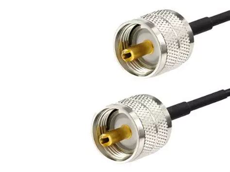 Uhf Male To Uhf Male Rg58 Cable Assembly Mcgill Microwave Systems