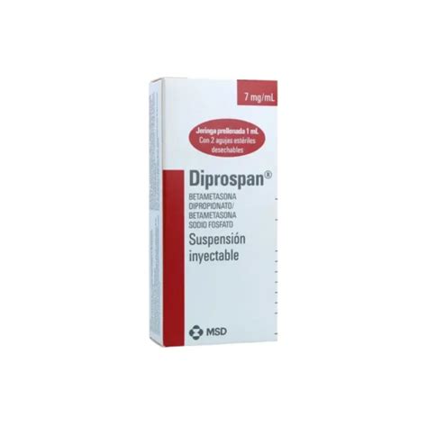 Diprospan Betametasona Fosfato Disodico 1 Ml Jeringa Prellena