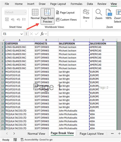 Return To Normal View In Excel 4 Easy Ways