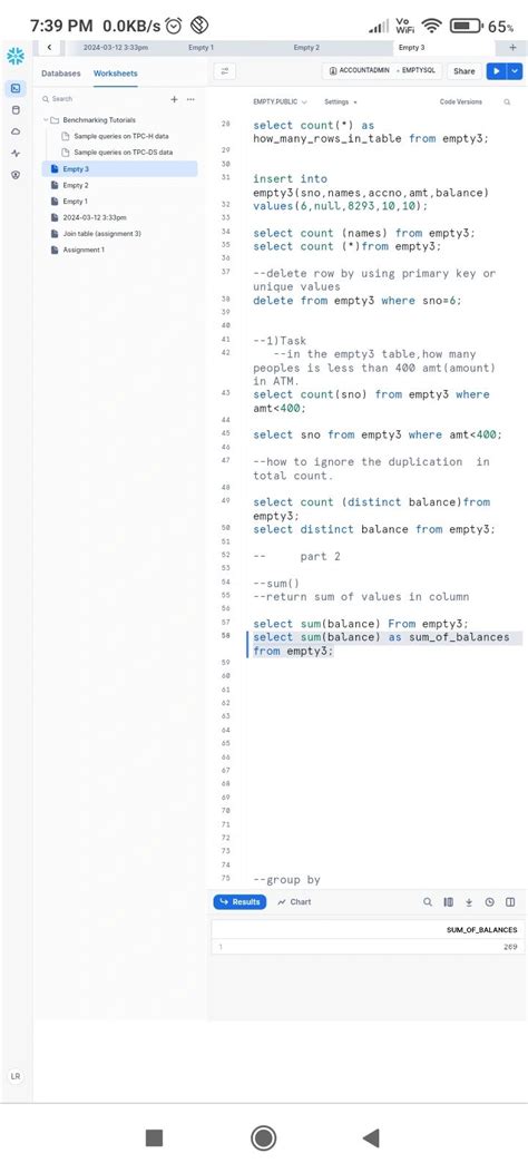 lavanya ramesh on linkedin sql database sqldatabase sum min max
