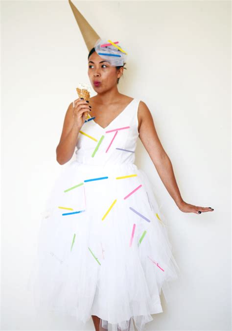 Diy Ice Cream Cone Costume Cakies