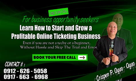 Online Ticketing Travel And Tours Business At Home System Provider