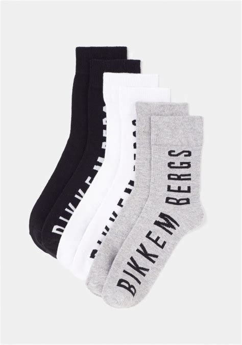 Pack Tres Calcetines Tobilleros De Hombre BIKKEMBERGS Ofertas Carrefour Online