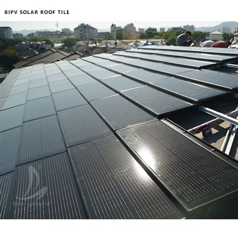 Solar Roof Tiles 90w Photovoltaic Power Generates Home Roof Solar