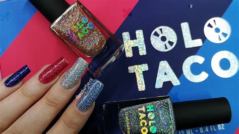 Holo Taco Holoday Collection Swatches And Review🌮 Femketjenl