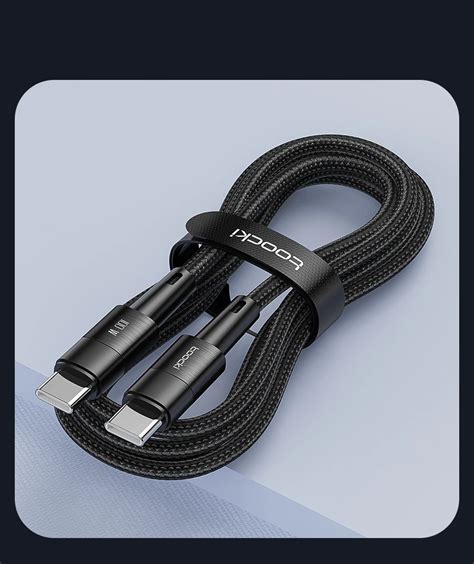 Toocki W Usb C Cable A Fast Charging Type C To Usb C Pd Cable Nylon
