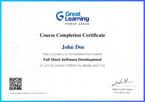 Professional Certificate In Full Stack Software Development Great