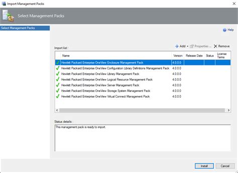 Integrating SCOM 2016 With HPE OneView 4 0 Cookdown