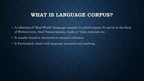 language teaching and learning ddl corpora pptx
