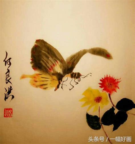 詩書畫家何良洪作品似一個故事一篇文章一首詩 每日頭條