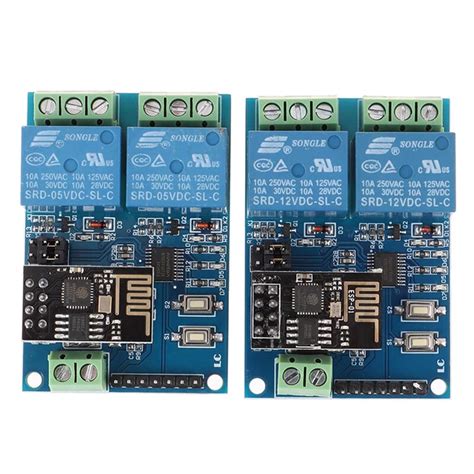 Esp8266 5v 12v Esp 01 Wifi Relay Module Esp 01s 2 Way Relay Module Tboexatwixfi 11 80 Picclick Ca