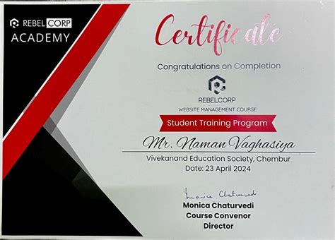 Naman Vaghasiya On Linkedin I Am Pleased To Announce That I Have Successfully Completed The