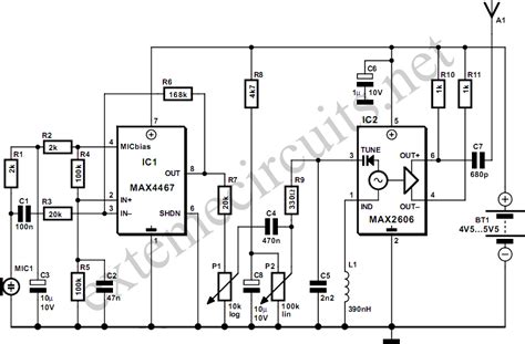 Wireless Speaker System Circuit Diagram