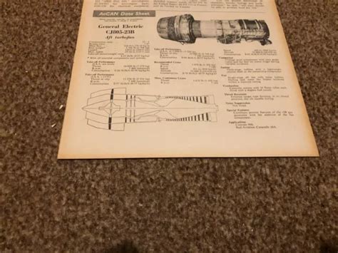 Ac54 Aecan Aircraft Data Sheet General Electric Cj805 23b Aft