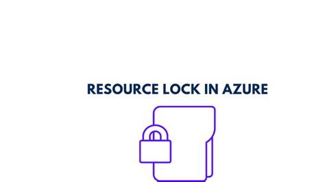Resource Locks In Azure