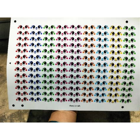สติกเกอร์ติดเหรียญโปรยทานตาแมวคละและสีชมพูล้วนใส 3cm Shopee Thailand