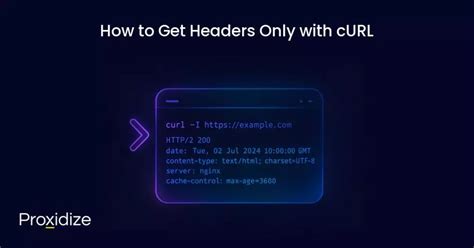 How To Show Response Headers With Curl Proxidize
