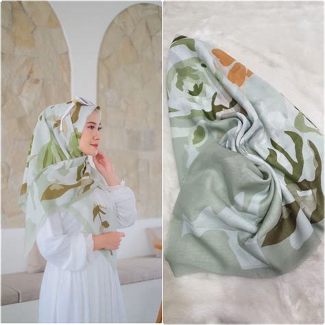 Best Selling Premium Motifhijab Square Lasercut Premium Lasercut