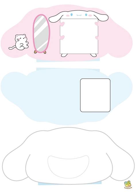 블링블링~ 시나모롤의 집에 놀러와♥ 시나모롤 스퀴시북 만들기 Diy Cinnamoroll Squishy Book 네이버 블로그