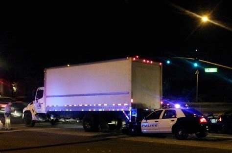 Ontario Chino Police Car Collides With Truck Update Press Enterprise