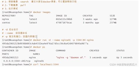 Docker学习笔记2（狂神）容器内nginx版本升级必须得进容器里边升吗在容器外边可以升吗 Csdn博客