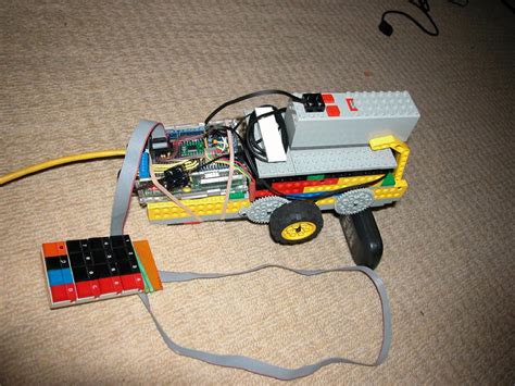 Adafruit Cobbler Case And Protoboard On “big Traks” For The Rasbperry Pi