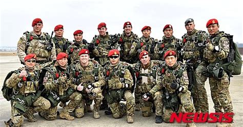 공군 공정통제사 고공강하훈련