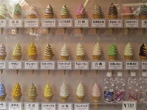 Japanese Ice Cream Flavors