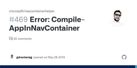 error compile appinnavcontainer · issue 469 · microsoft