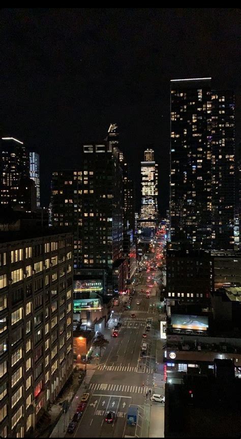 Pin By 🦋 On Black Wallpaper City View Night City Aesthetic Night City