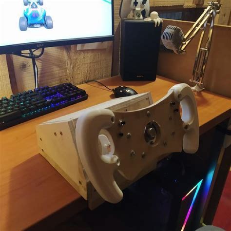 Imprimir Stl F1 Diy Volante Com Arduino Modelo 3d Volant De F1 Diy Avec Arduino