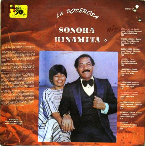 Melodias De Colombia La Sonora Dinamita Albumla Poderosa