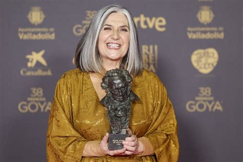 Ane Gabarain Gana El Premio Goya A La Mejor Actriz De Reparto