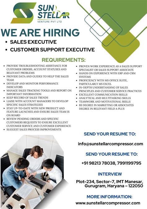 Gaurav Job Wala On Linkedin Wearehiring Salesexecutive