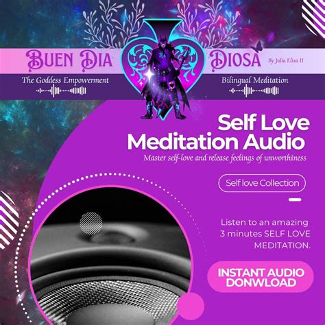Audio Self Love Guided Meditation Recording Audios Healing Tools