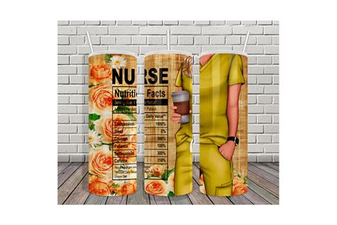 20oz Tumbler Funny Nurse Graphic By Ratipornkungdent · Creative Fabrica