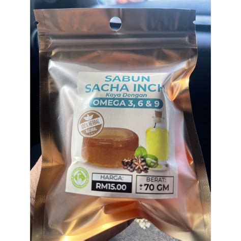Promosi Sabun Sacha Inchi Original Shopee Malaysia