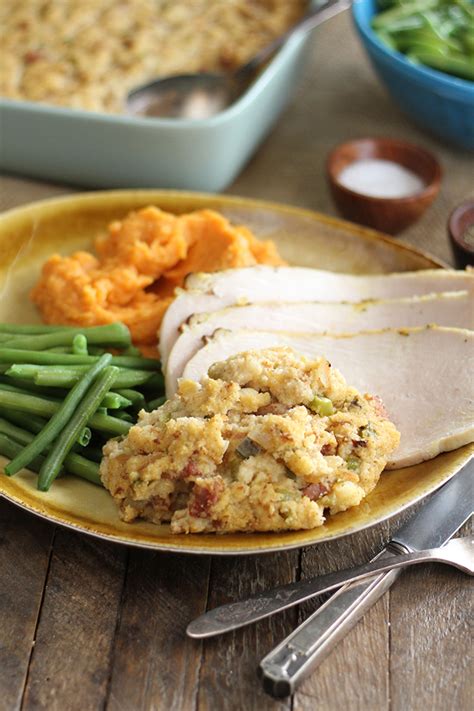 Creole Cornbread Dressing Southern Bite