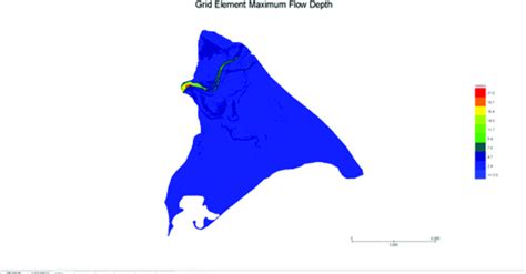 Infanta Floodplain Generated Flow Depth Map Using Flo 2d Mapper