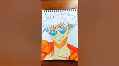 Gojo Satoru Domain Expansion Drawing Shorts Drawing Shortsfeed Trending Viral Youtube