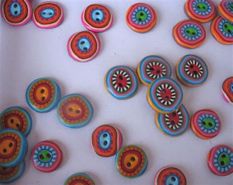 Polymer Clay Buttons