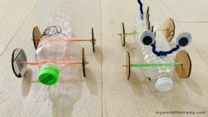 Plastic Bottle Toy Car My World Their Way Recycled Craft Science