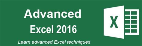 Class Syllabus Advanced Excel 2016 More Information Universalclass